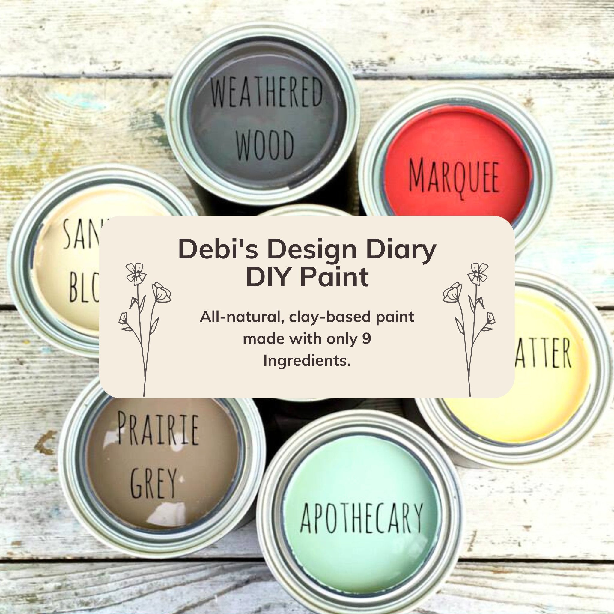 Debi's Design Diary DIY Paints – Twisted Oak Farm and Gift Shop